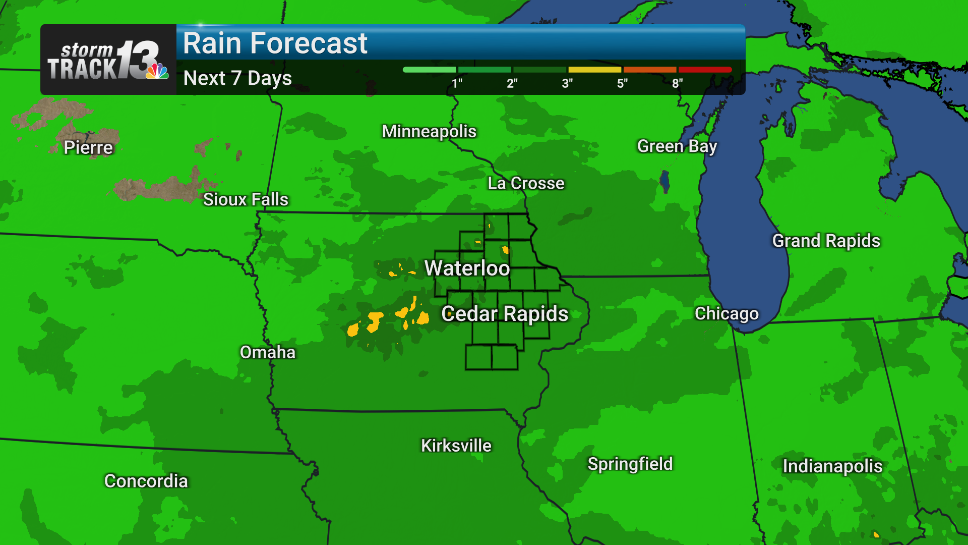 Active Pattern Through Midweek | Forecast | kwwl.com